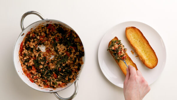 Smashed Beans on Toast - Healthy Pantry