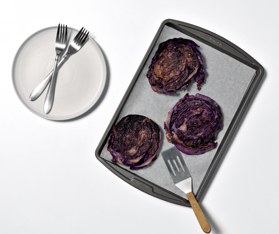 Sheet-Pan Roasted Cabbage Steaks - Healthy Pantry